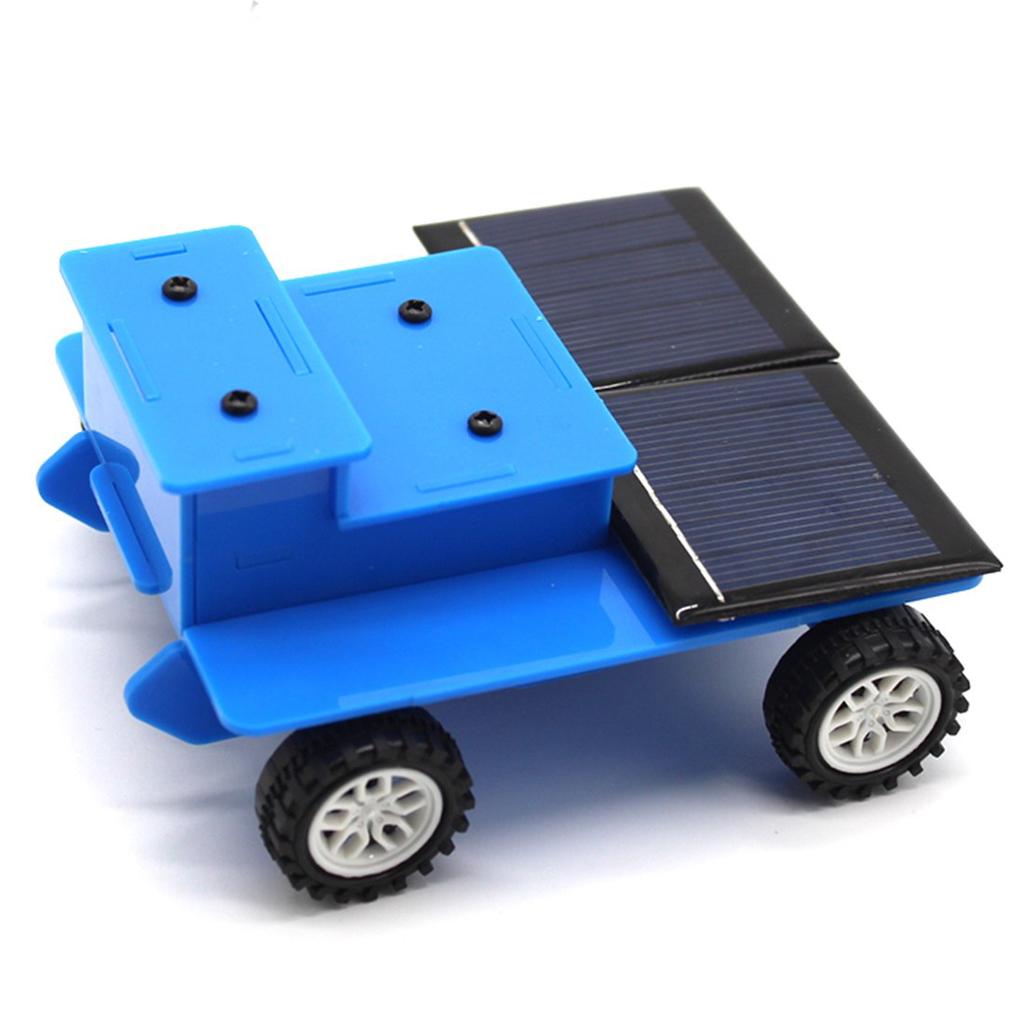 Buy Dual Solar Panel DIY Mini Solar Powered Car Assembly Science ...