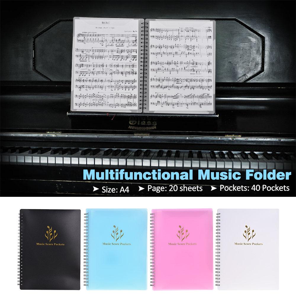 Personality Recommendation Music Score Holder A4 Size Multifunctional 