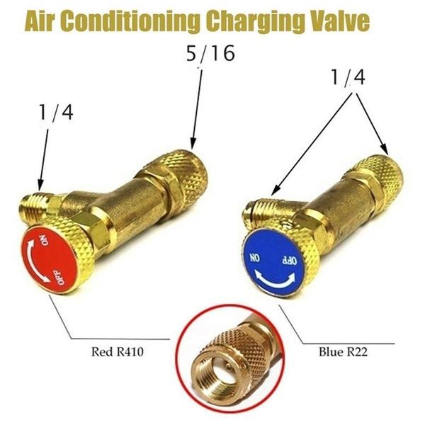 Kaufe 2Pcs Multifunctional Refrigeration Air conditioning Charging ...