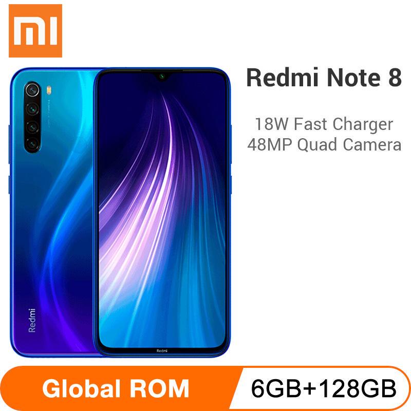 Global ROM Xiaomi Redmi Note 8 6GB 128GB Smartphone Redmi Note8 ...