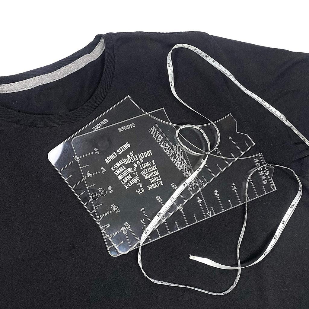 Cheap Measuring Sewing Folding Round Gauge Collar Calibration T-shirt ...