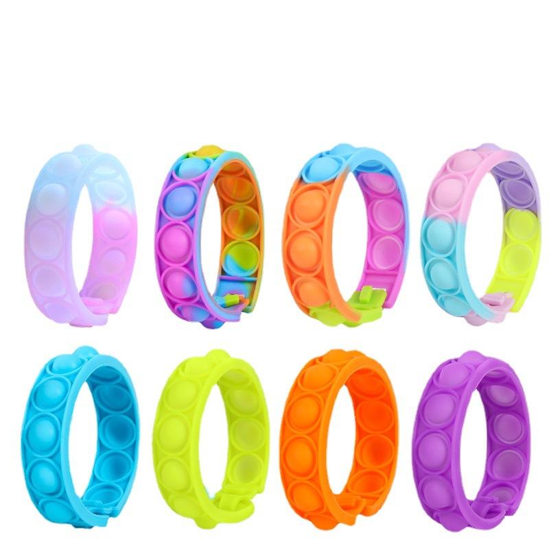 Buy Push Bracelet Bubble Sensory Fidget Toys Stress Relief Bubble ...