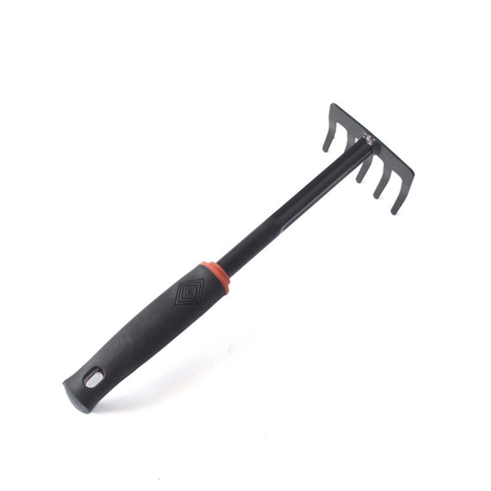 Buy 6PCS Garden Tool Sets Square Shovel 5-teeth Rake User-friendly ...