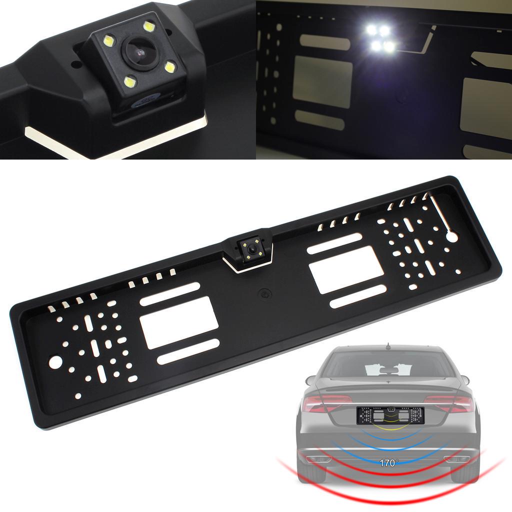 Buy Rearview Camera Plate Frame Reversing Parking Radar Night Vision ...