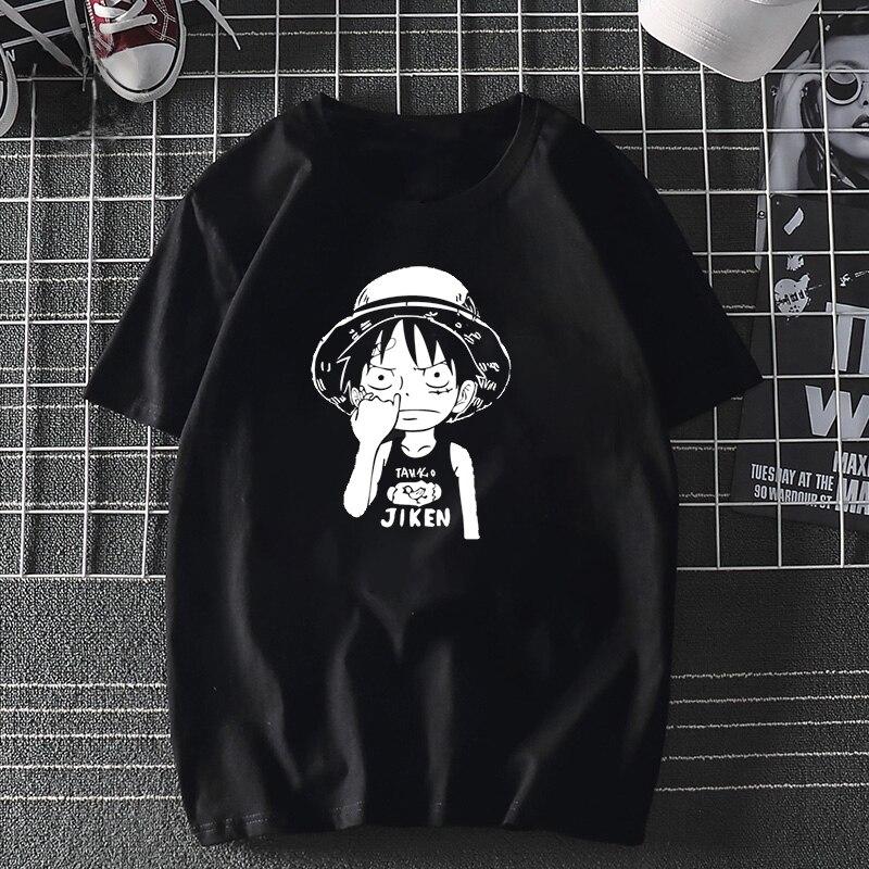 Buy Anime One Piece T Shirt Monkey D. Luffy One Piece Shirt Unisex ...