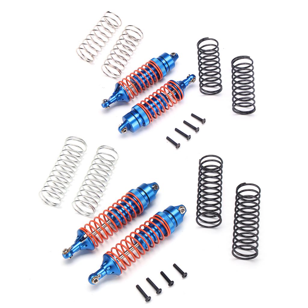 8xSprings+2x Front + 2x Rear Shock Absorber For Traxxas Slash VXL 4x4 ...