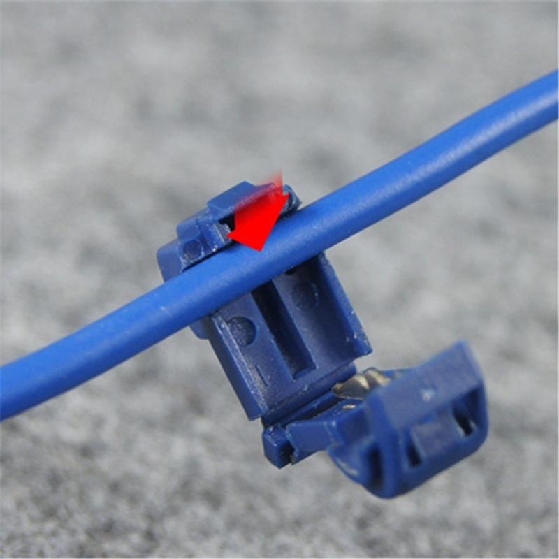 Buy 20/40Pcs Quick Electrical Cable Connectors Snap Splice Lock Wire ...