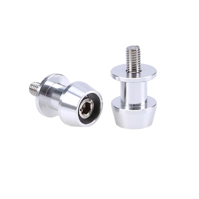 Satın alın 1 Pair 8mm Universal Motorcycle Aluminum Swingarm Sliders ...