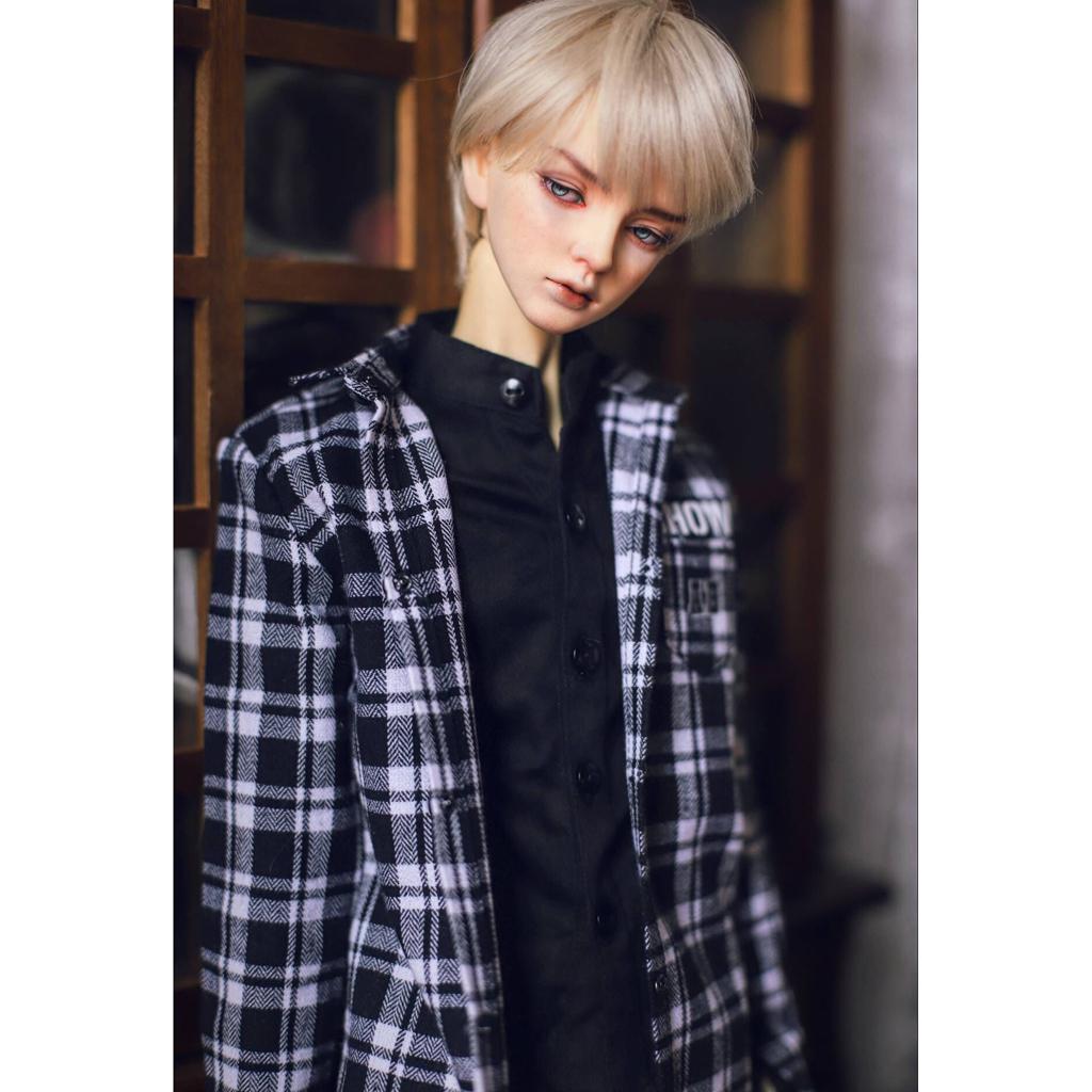 Buy 1/3 BJD Black Stand-Collar Shirt for Normal 70cm Uncle Size Doll at ...