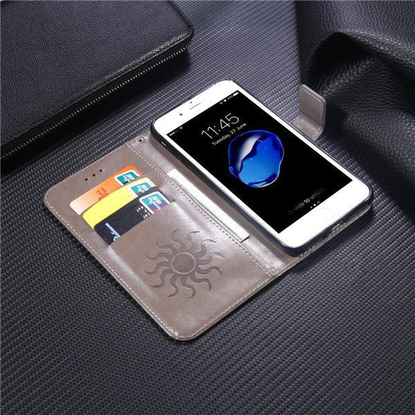 Buy Luxury Retro Filp Leather Case For iPhone 6 6S 7 8 X Plus Embossed ...