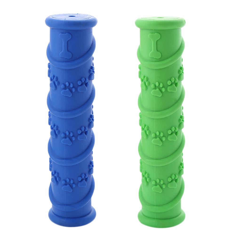 Buy Cute Bone Shape Dog Squeaky Toy Chew for Pet Cat Play Green at ...