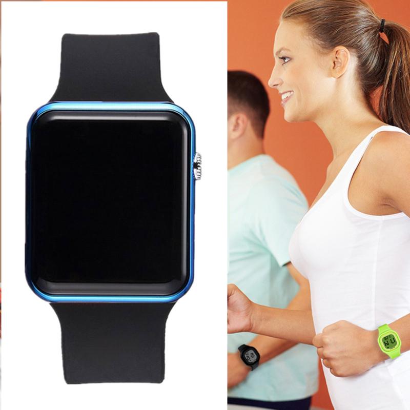 Fashion Luminous Sport Women Unisex Digital Display No Touch Screen ...