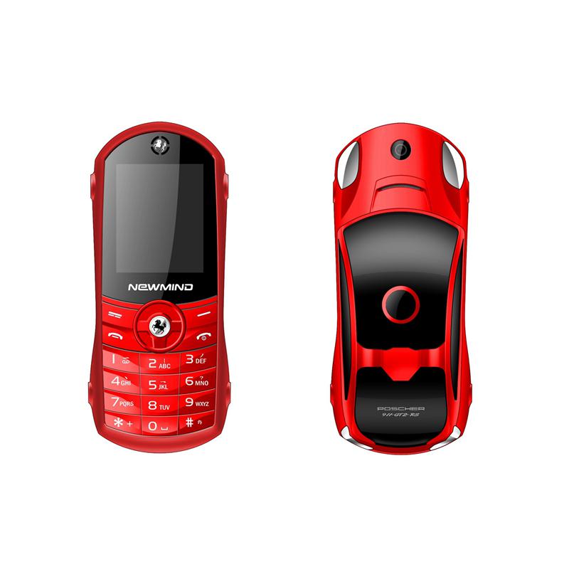 Buy Newmind F8 Unlocked Bar Phone Dual Sim Sports Car Mini Mobile Cell ...