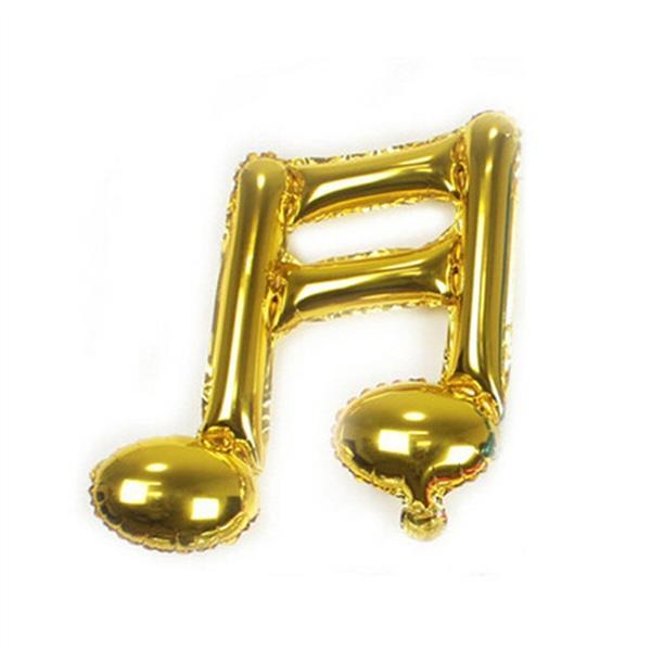 Buy Music Note Foil Balloon Birthday Mylar Balloons Decoration at ...