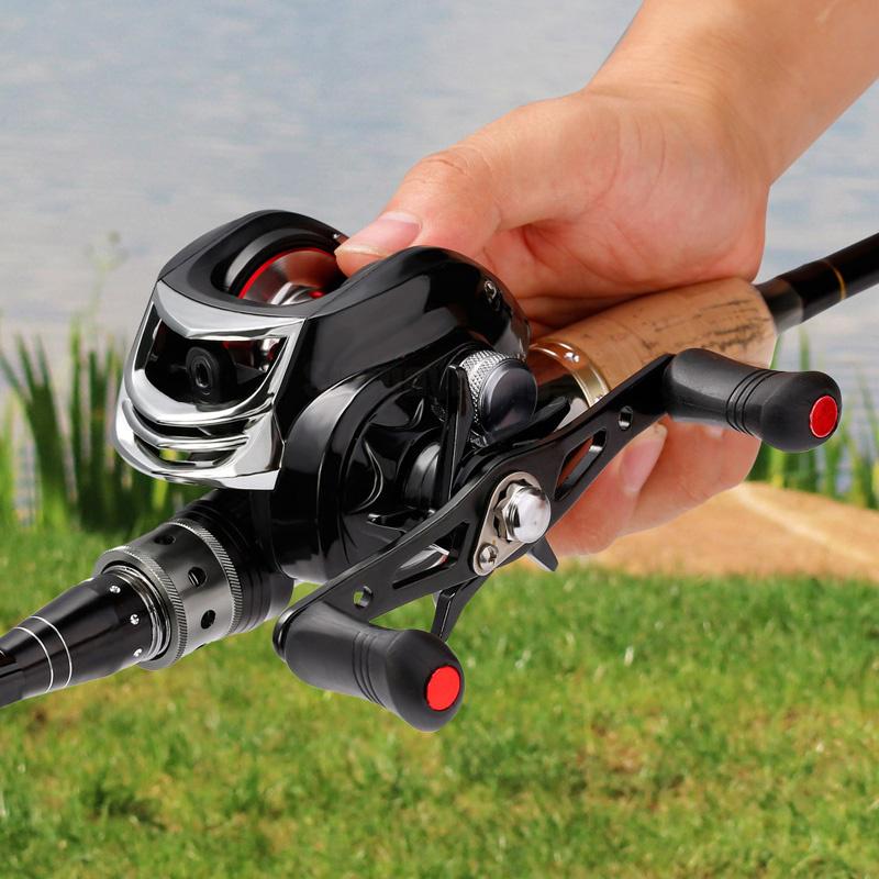 17+1BB 7.2:1 Gear Ratio Baitcasting Fishing Reel High Speed Baitcaster Casting Reel – buy at low ...