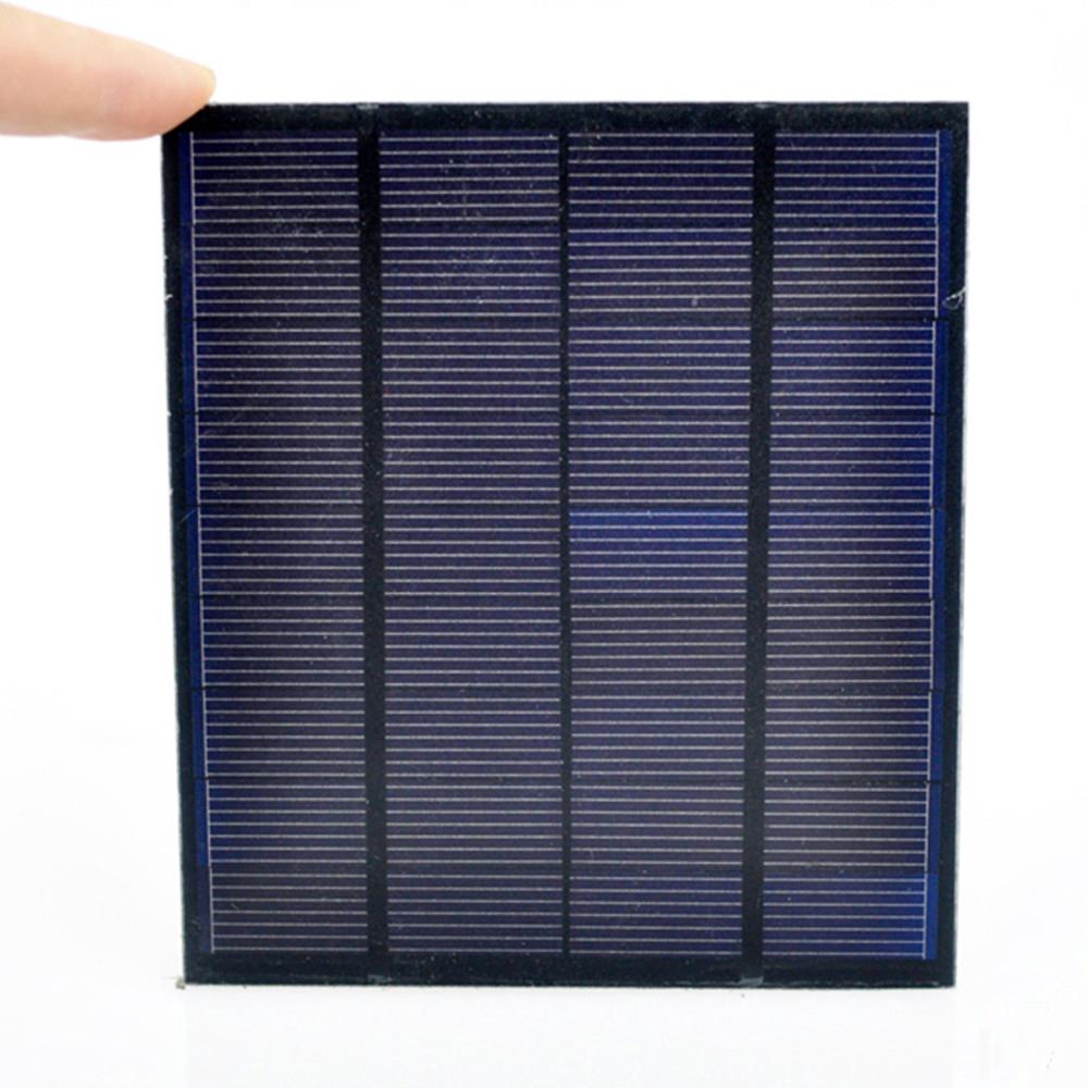 Buy Solar Panel 0.5V 5V 6V 0.6/1/10W 100mA Epoxy Cell Photovoltaic ...