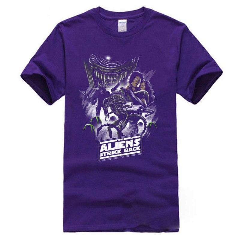 Buy Europe Guys Tee Shirt 3D Printed Aliens Strike Back Mens Fashion ...