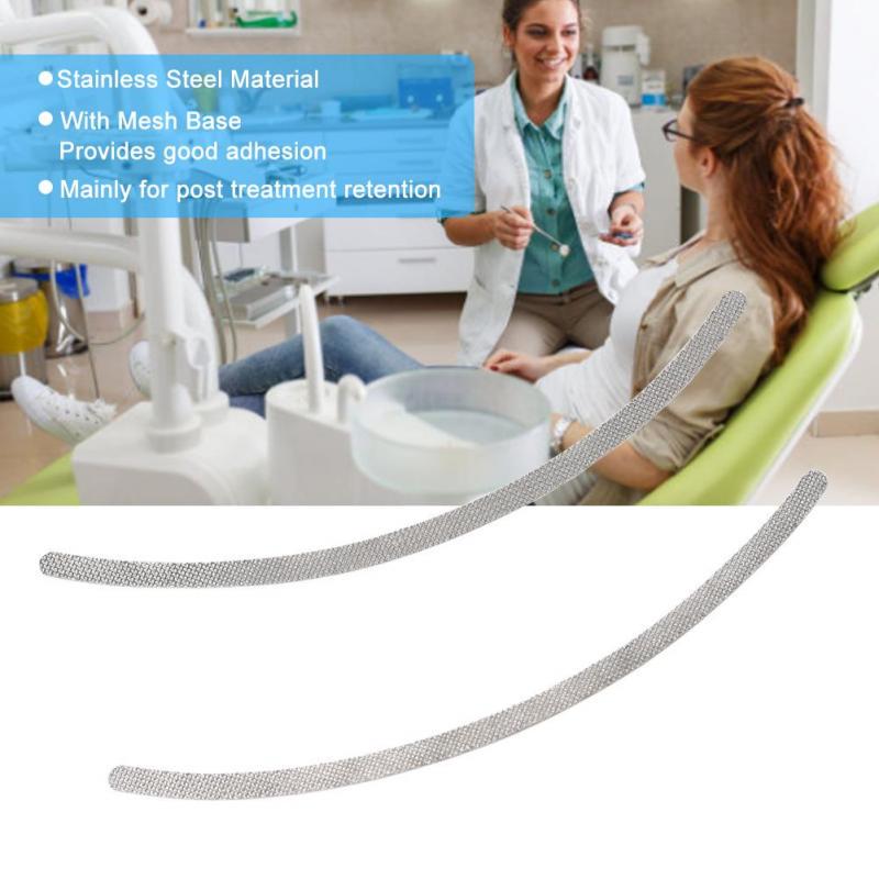 2Pcs/set Professional Dental Orthodontic Lingual Retainers with Mesh ...