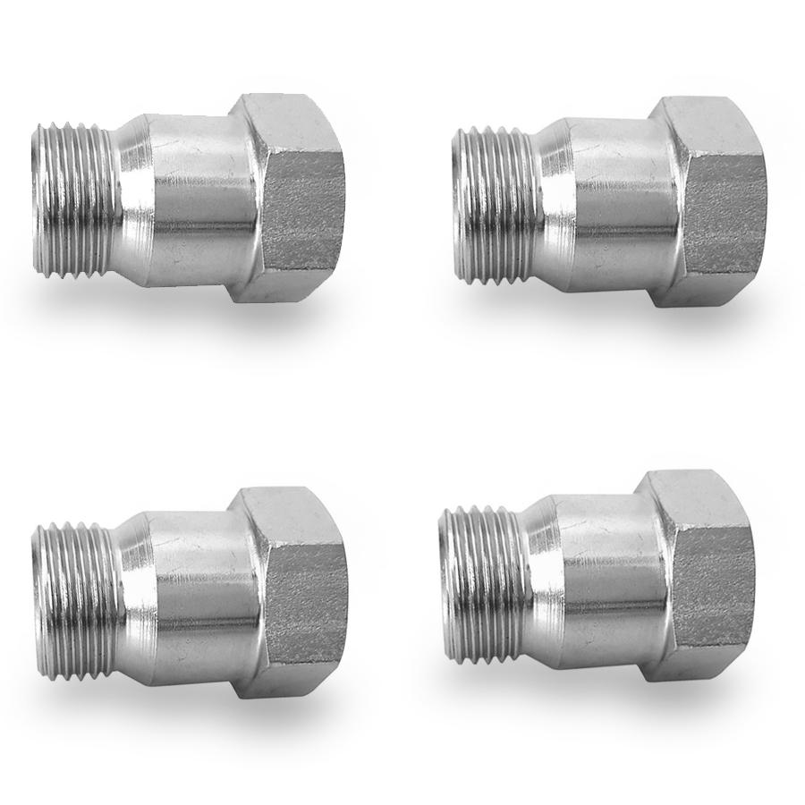 Buy 4pcs Universal M18 X 1.5 O2 Extender Extension Adapter Oxygen ...