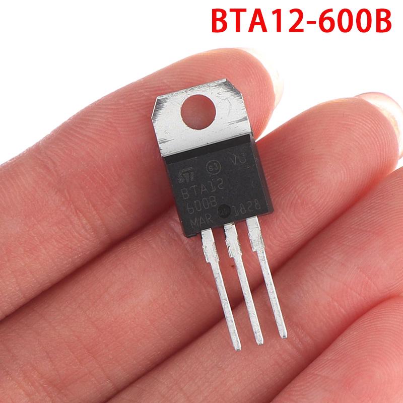 Köp 10Pcs Bta12-600B 12A/600V In-Line To-220 Two-Way Thyristor Brand | Joom