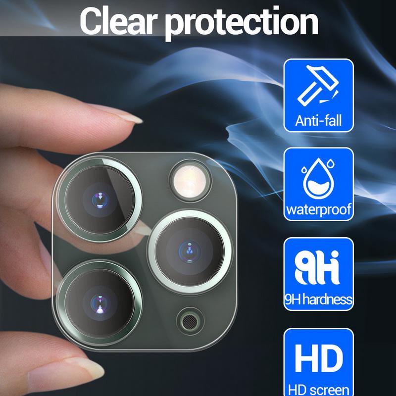 Buy Clear Camera Lens Case Cover For Iphone 11 Pro Camera Guard Circle ...