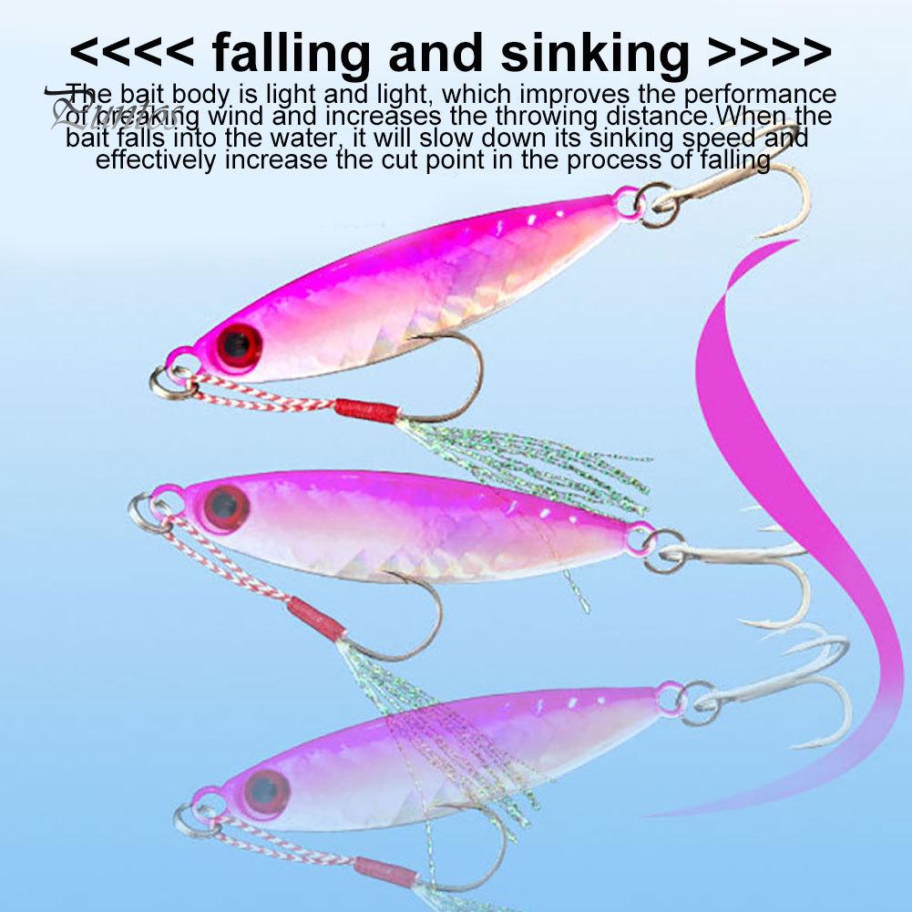Buy Puntos 5cm 10g Metal Sequin Simulation Fish Fishing Bait Hard Lure ...