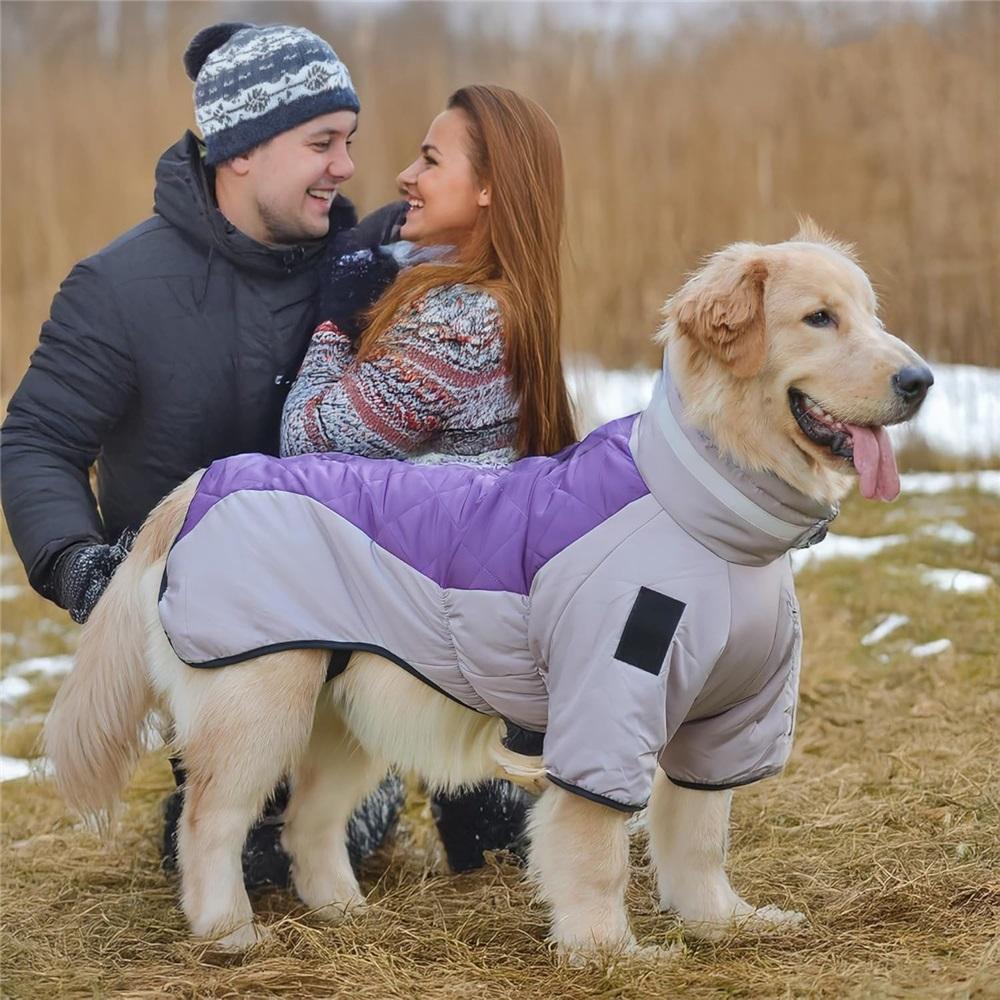 Waterproof Dog Coats For Medium And Large Dogs, Warm Dog Jackets With ...