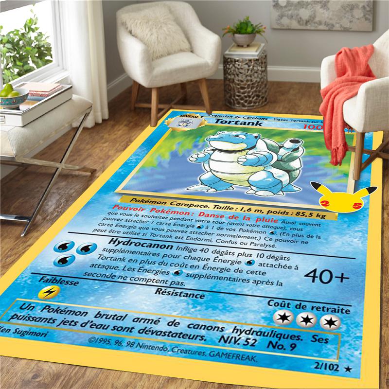 Cheap Pikachu Carpet Pokémon Carpet Area Rugs Carpets Children Play Mat ...
