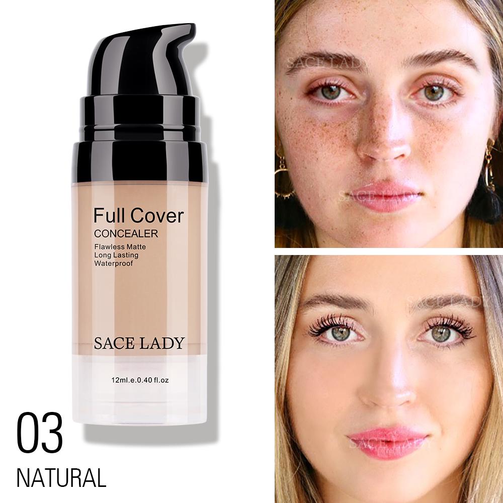 Buy SACE LADY Full Coverage Liquid Concealer Long Lasting Smooth Face ...