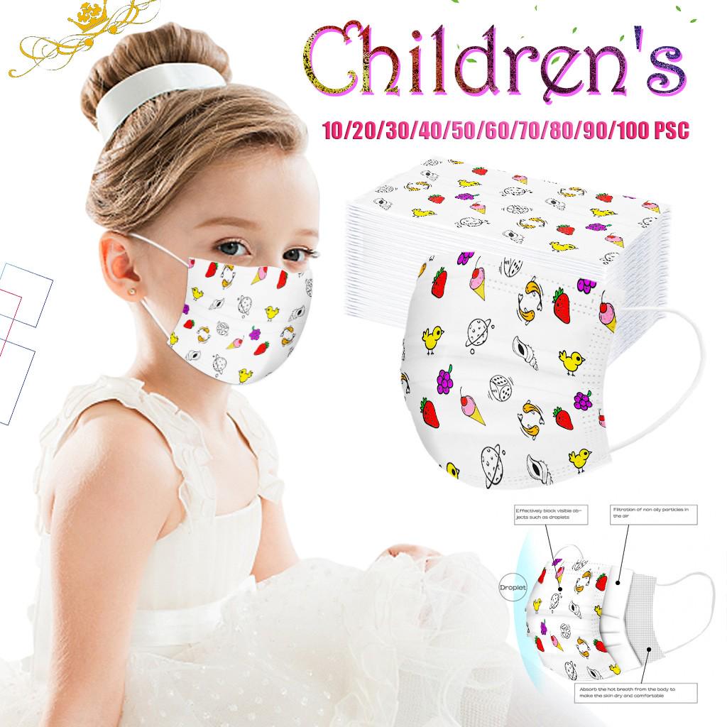 Buy LOT Disposable Masks Dust-Proof Face Mask Children's Mask With ...
