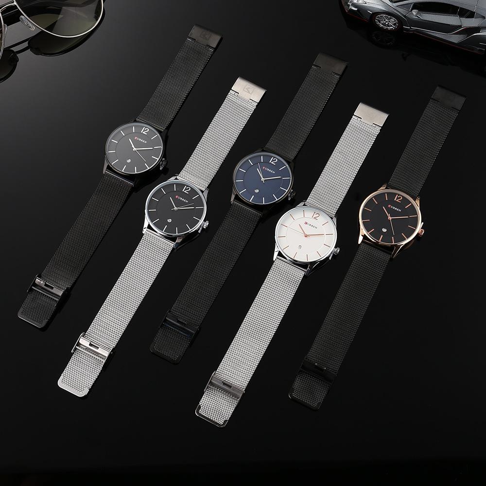 Buy Luxury Brand CURREN Simple Fashion Style Casual Military Quartz Men ...