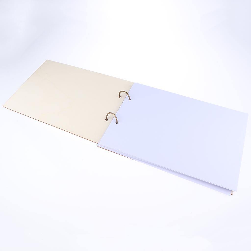 Buy We Do Wooden Guest Book Signature Album Rustic Wedding Reception ...