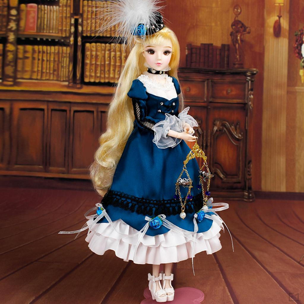 Buy 30cm Flexible 14 Joints Constellation Doll with Clothes Libra Style ...