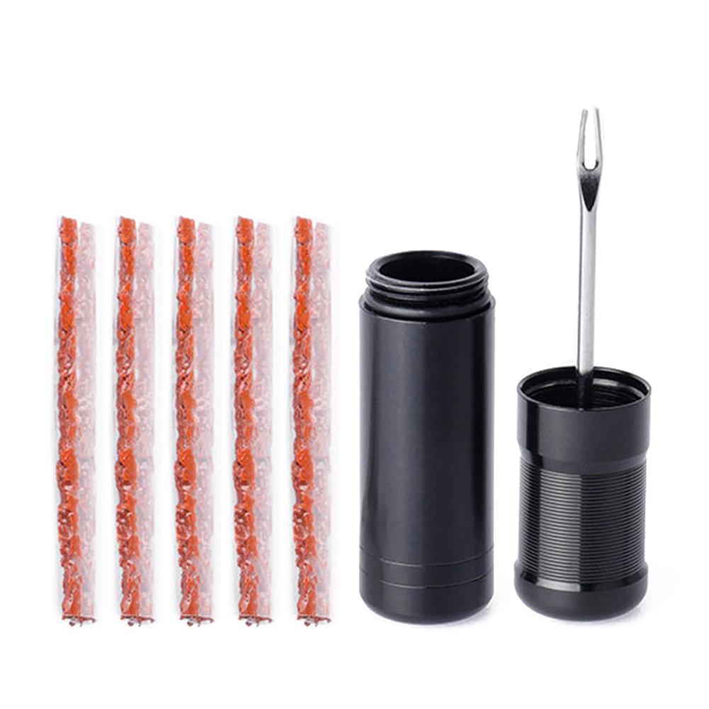 Buy Tubeless Flat Tire Repair Kit Portable Plugger Tool Rubber Strip ...