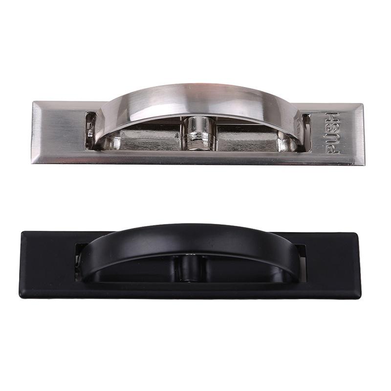 💰Kjøp Tatami Hidden Door Handles Zinc Alloy Recessed Flush Pull Cover ...