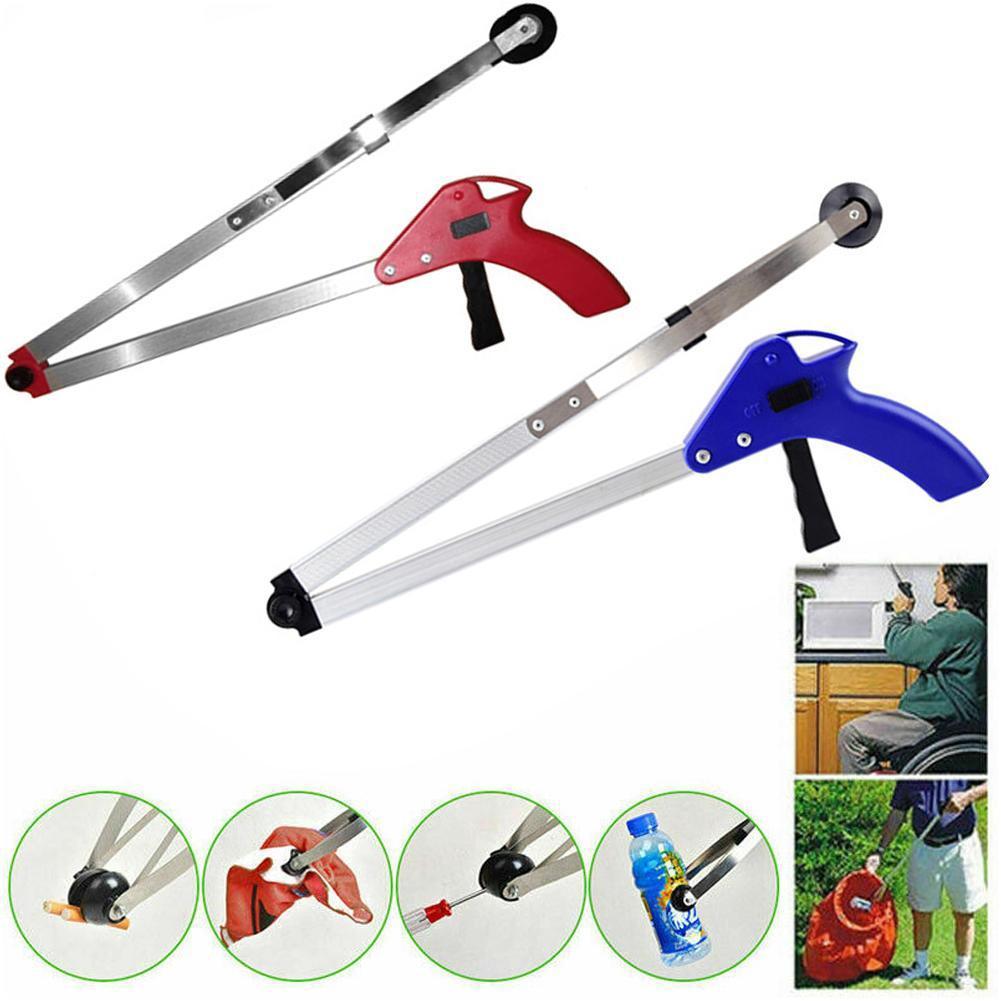 Buy Folding Trash Grabber Rubbish Picker Lightweight Clipper Pick Up ...