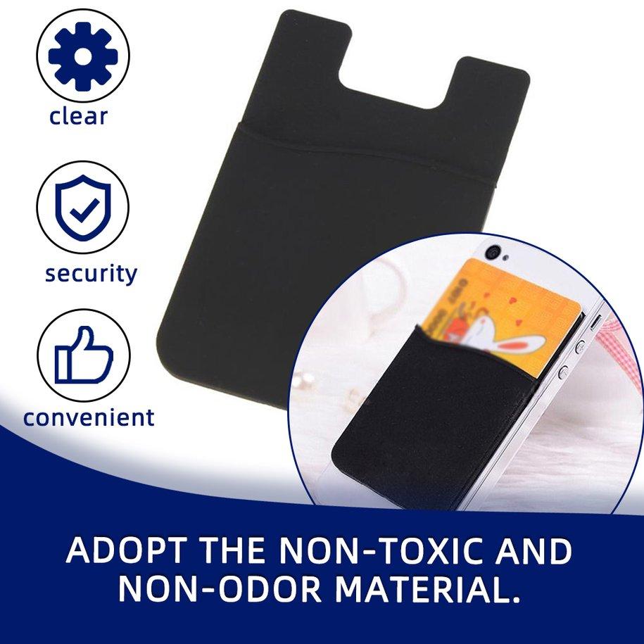 Buy Beauty Twelve Adhesive Sticker Back Cover Card Holder Case Pouch ...
