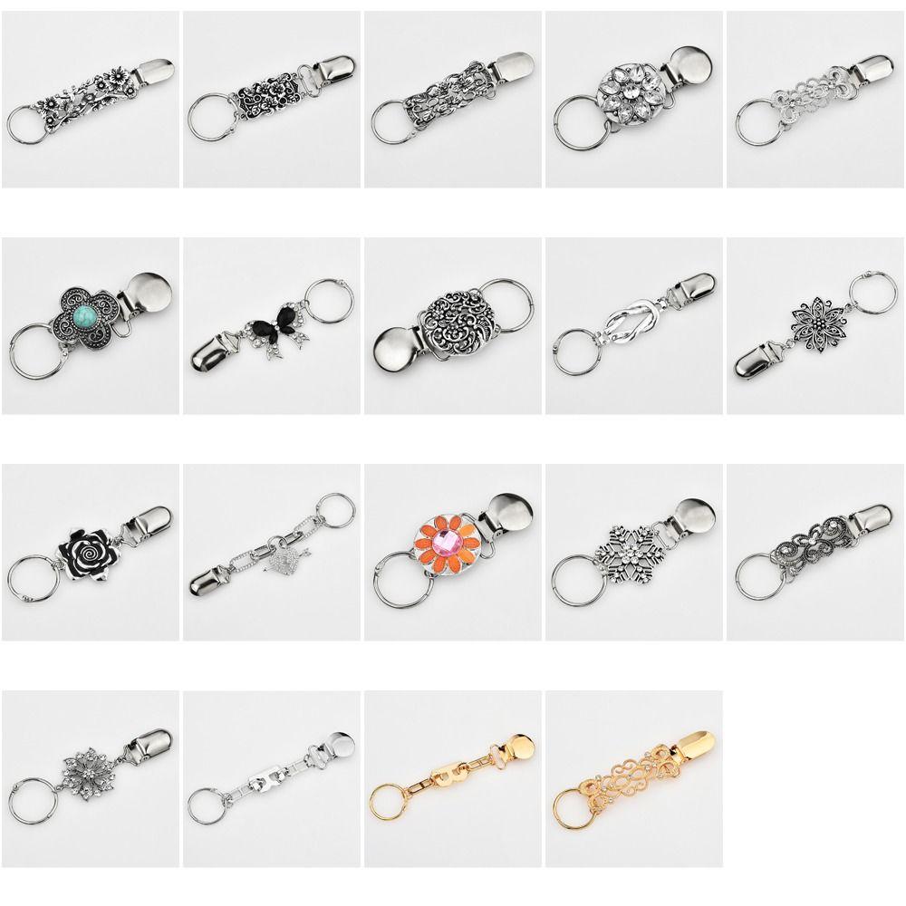 Flower Hiking Camping Metal Backpack Duck Clip Travel Hat Holder Hat ...