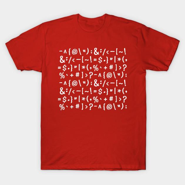 Buy Unisex Fashion TShirt punctuation marks Print Plus Size XS-6XL T ...