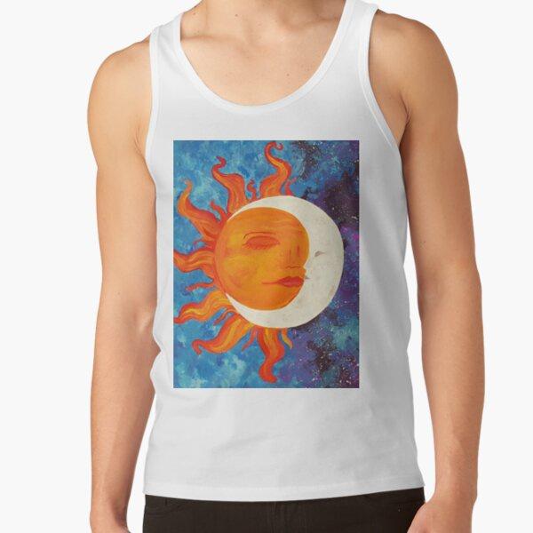 Buy Solstice Sun And Moon Acrylic Sleeveless Printed Vest at affordable ...