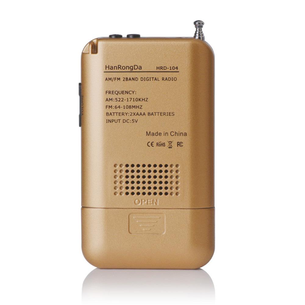 Buy Portable Mini Air Band Radio Receiver FM AM SW VHF CB NOAA ...