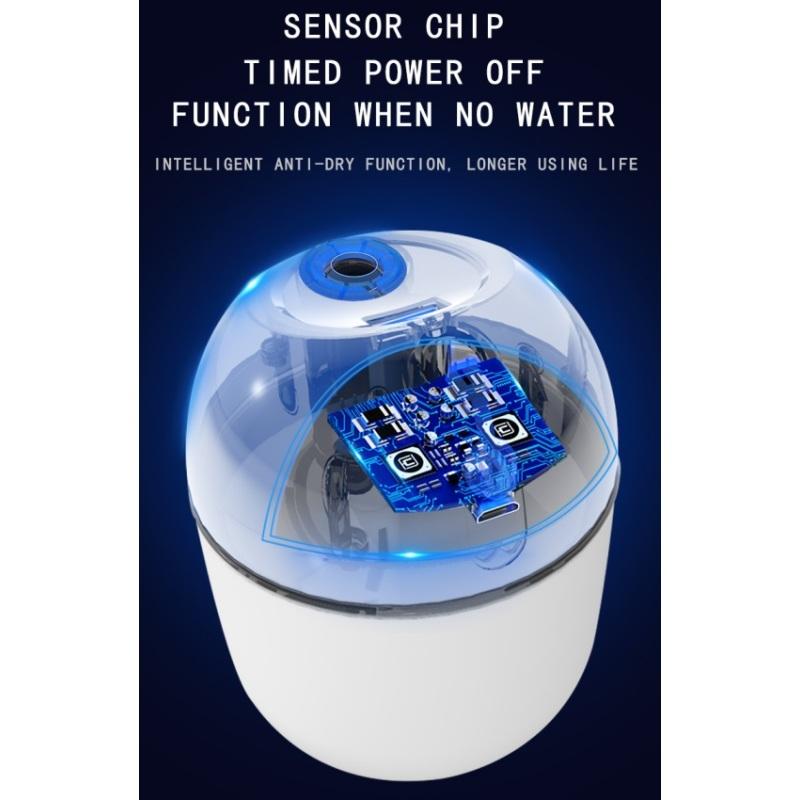 Buy 200ML Mini Portable Ultrasonic Air Humidifer Aroma Essential Oil ...