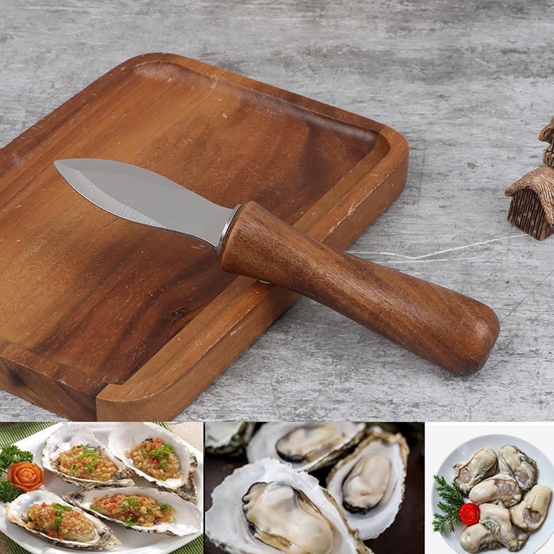 💰Köp billigt online Oyster Knife Opener Stainless Steel Shucker Scallop ...