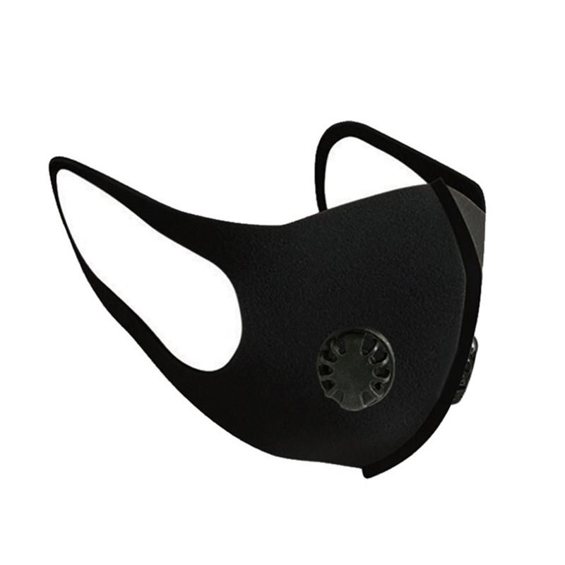 Buy Air Purifying Filter Face Masks Breathing Valve Mouth Muffle Filter ...