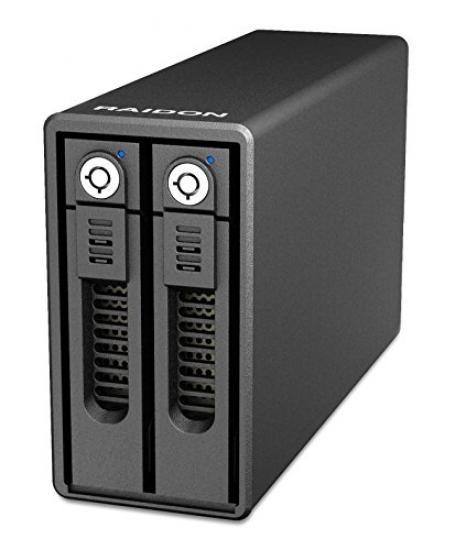 Buy Raidon gr3660 de 3500-tb2 boîtier raid pour 2 x 3,5 "ou 2 x 2,5 ...