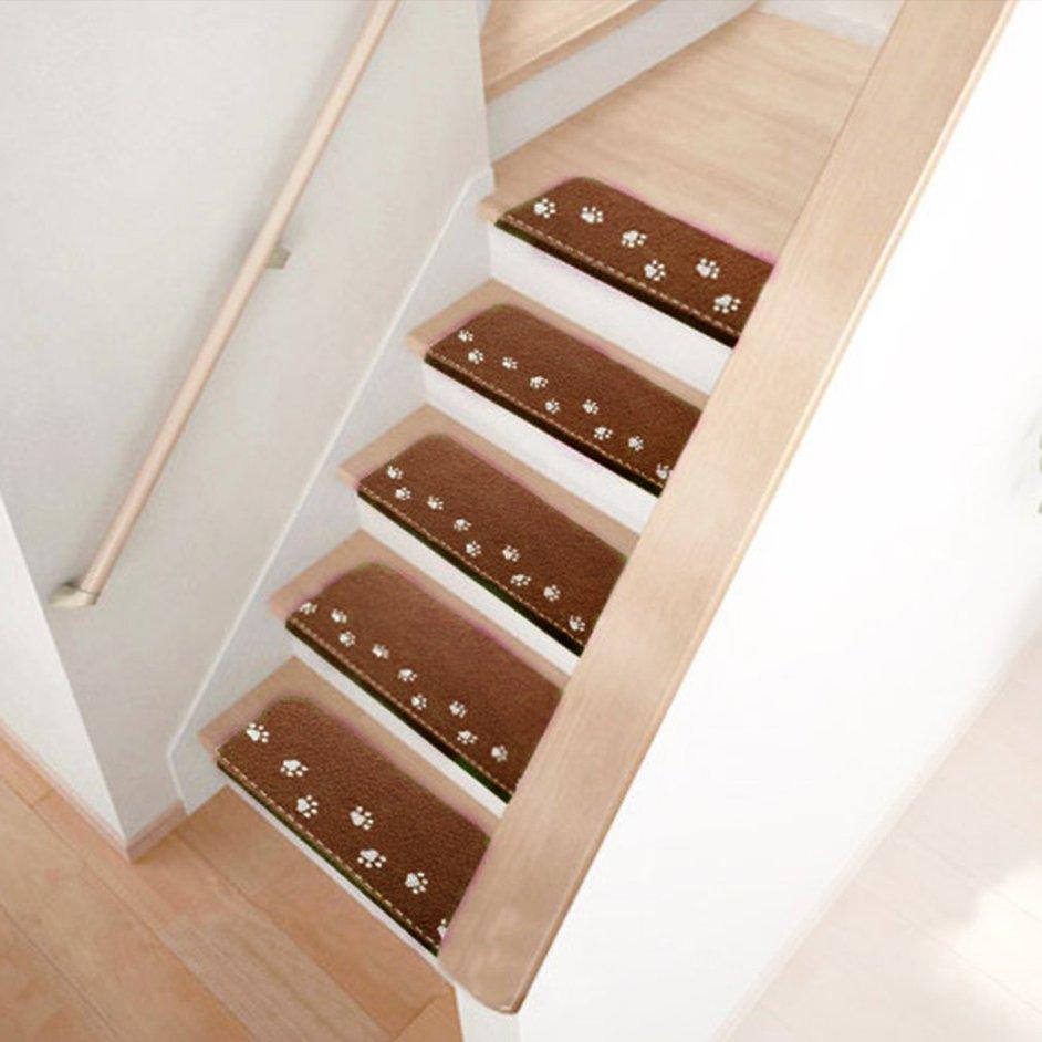 Stair Mat Luminous Self-adhesive Staircase Treads Mats Non-slip Bear ...