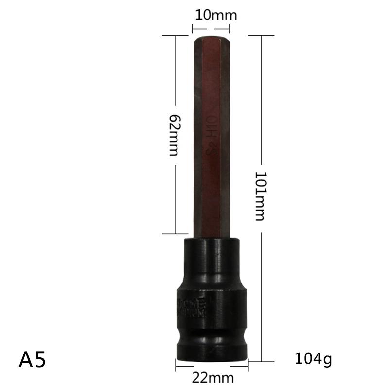 Hexagon Socket Bit Head Ratchet Pneumatic Hex Socket Bits uygun fiyatlı ...