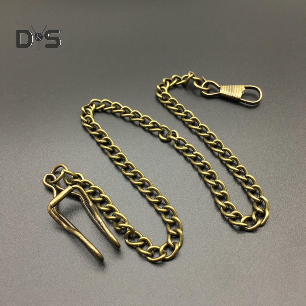 Buy Superway Unisex Retro Pocket Chain Watch Holder Necklace Jean Belt ...