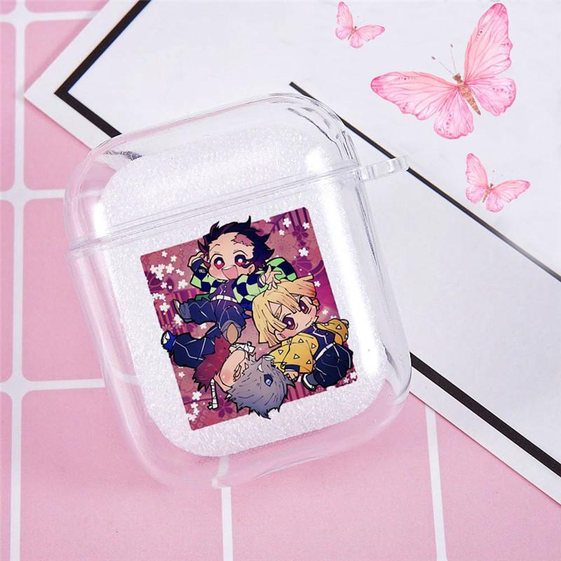 New Demon Slayer Kimetsu No Yaiba Anime Pattern Earphone Case for ...