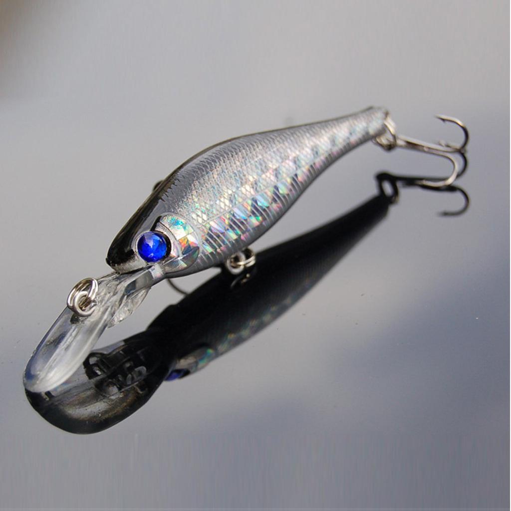 Buy 6.5g 8.5cm Hard Artificial Bait Deep Diving Crankbaits Minnow ...